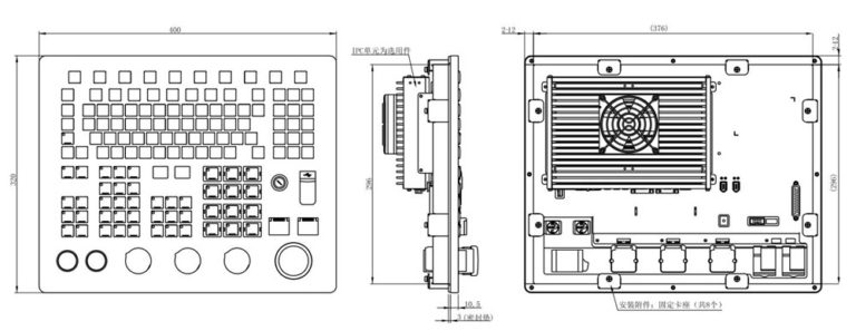 HNC-848Di 5 Axis Closed Loop CNC Controller System, 5 Axis CNC Controller Board